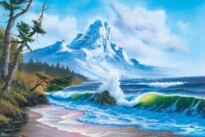 Creating an Artistic Bob Ross Party for Kids - PANACHE