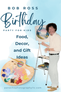 Creating an Artistic Bob Ross Party for Kids - PANACHE