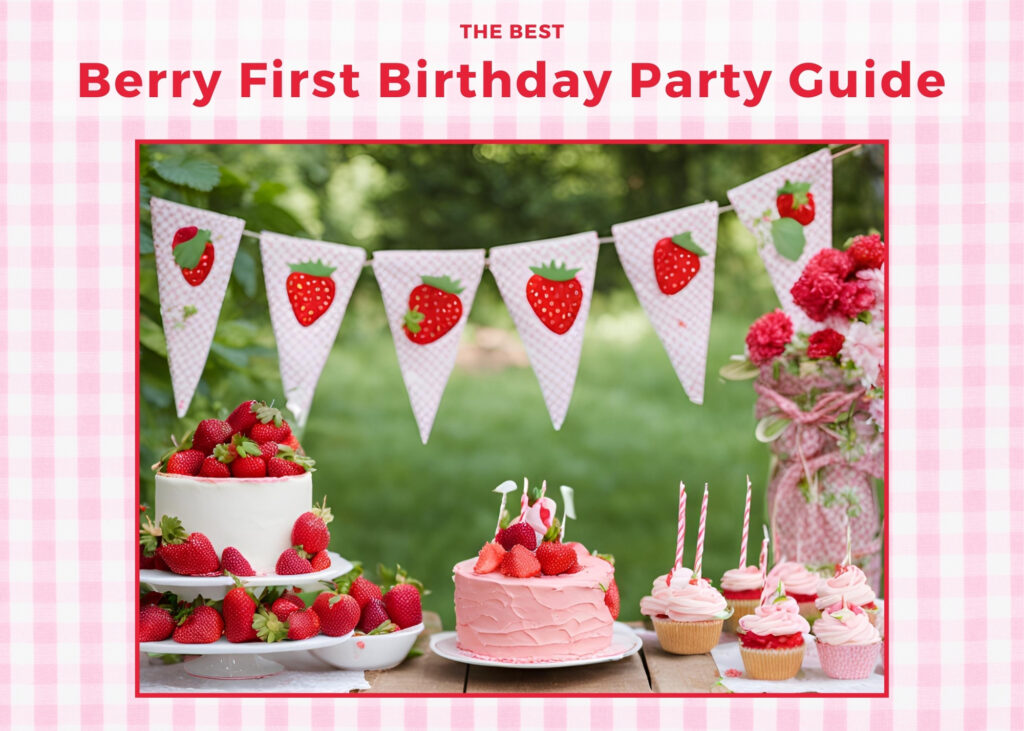 Complete Guide to a Berry First Birthday Party - PANACHE