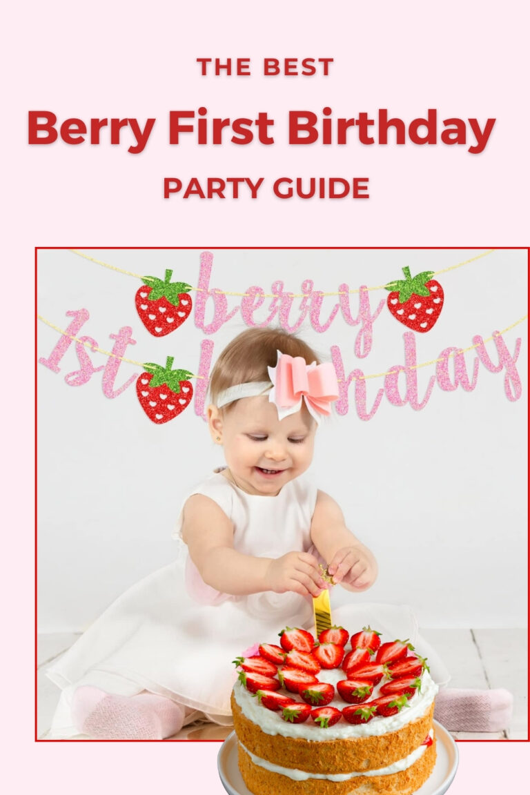 Complete Guide to a Berry First Birthday Party - PANACHE