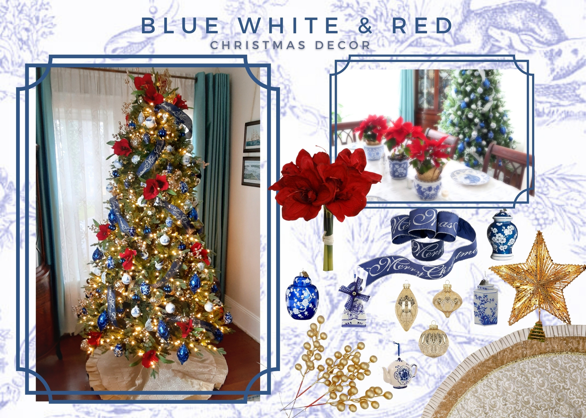 Ultimate Blue and White Christmas Resource Guide: Tips, Decor, and ...